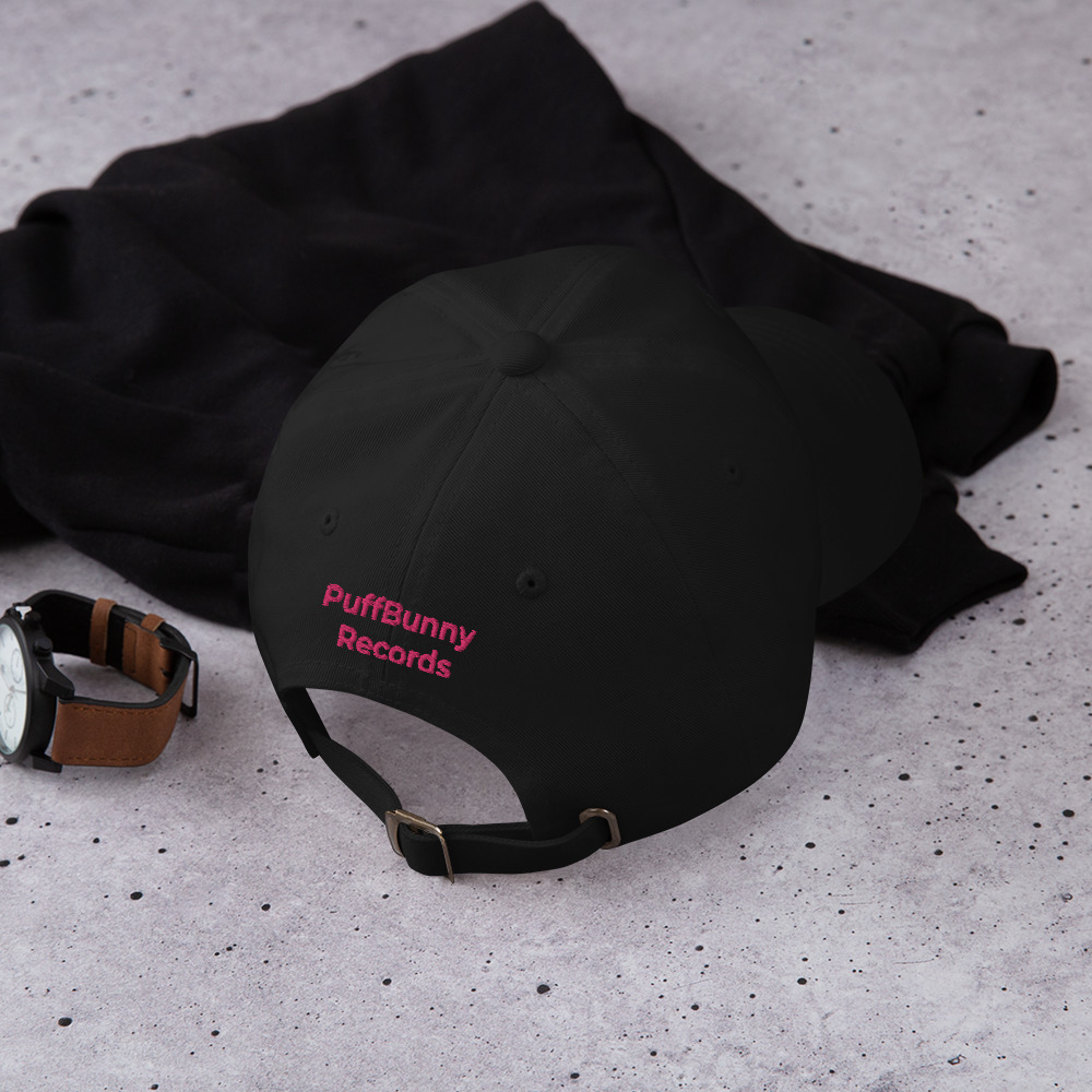 PuffBunny Ball Cap (pink “B” logo) | PuffBunny Records